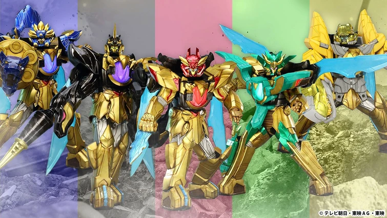 The Tega Sword Zords Look Really Cool | Fandom