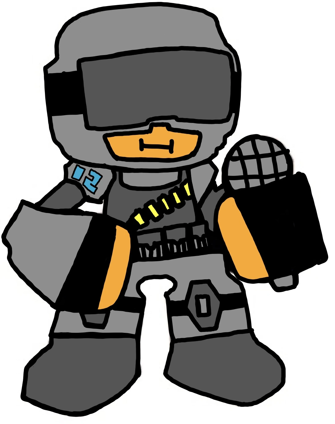 Wraith minigunner as tankman | Fandom