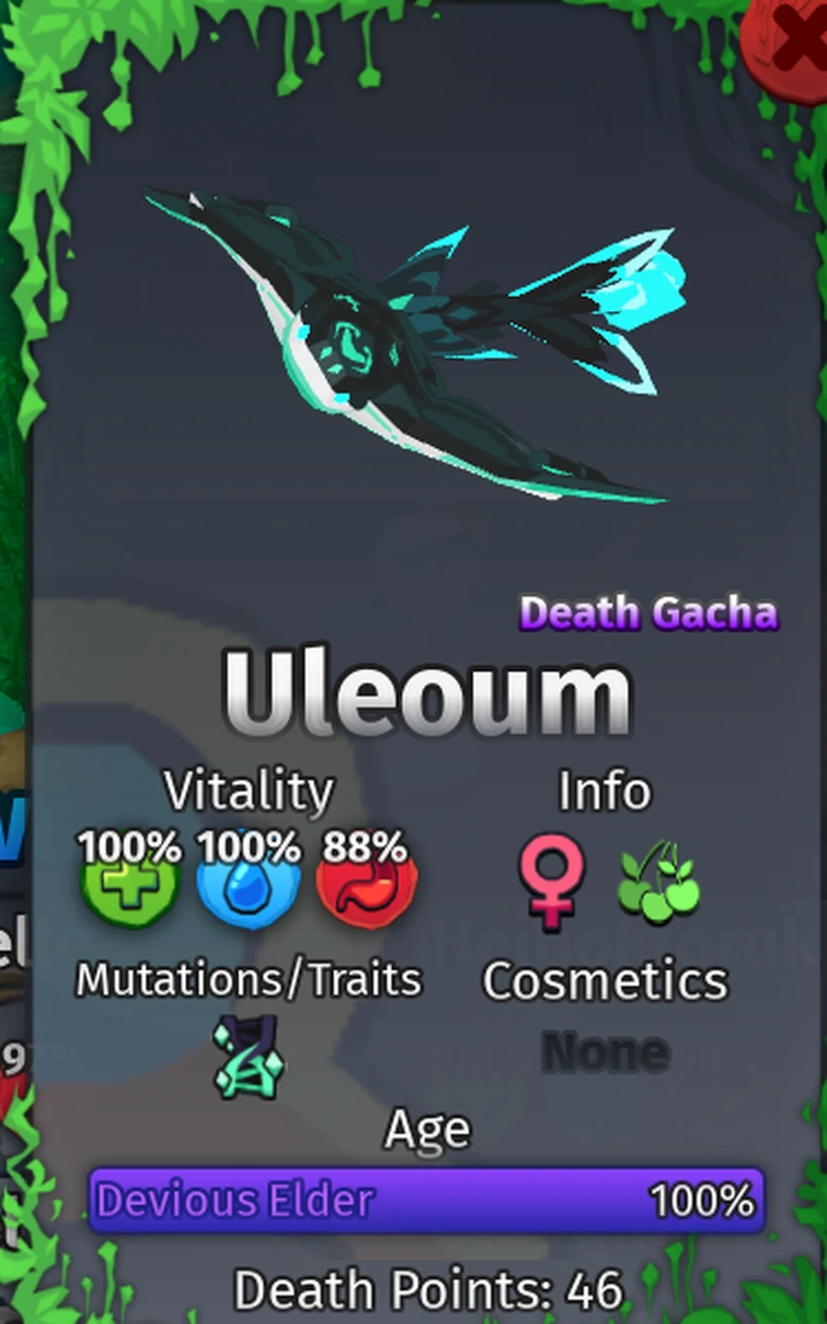 Uleoum save slot with glowtail... (SOLD) | Fandom