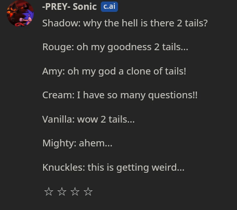 Sonic.exe rp in a nutshell: | Fandom