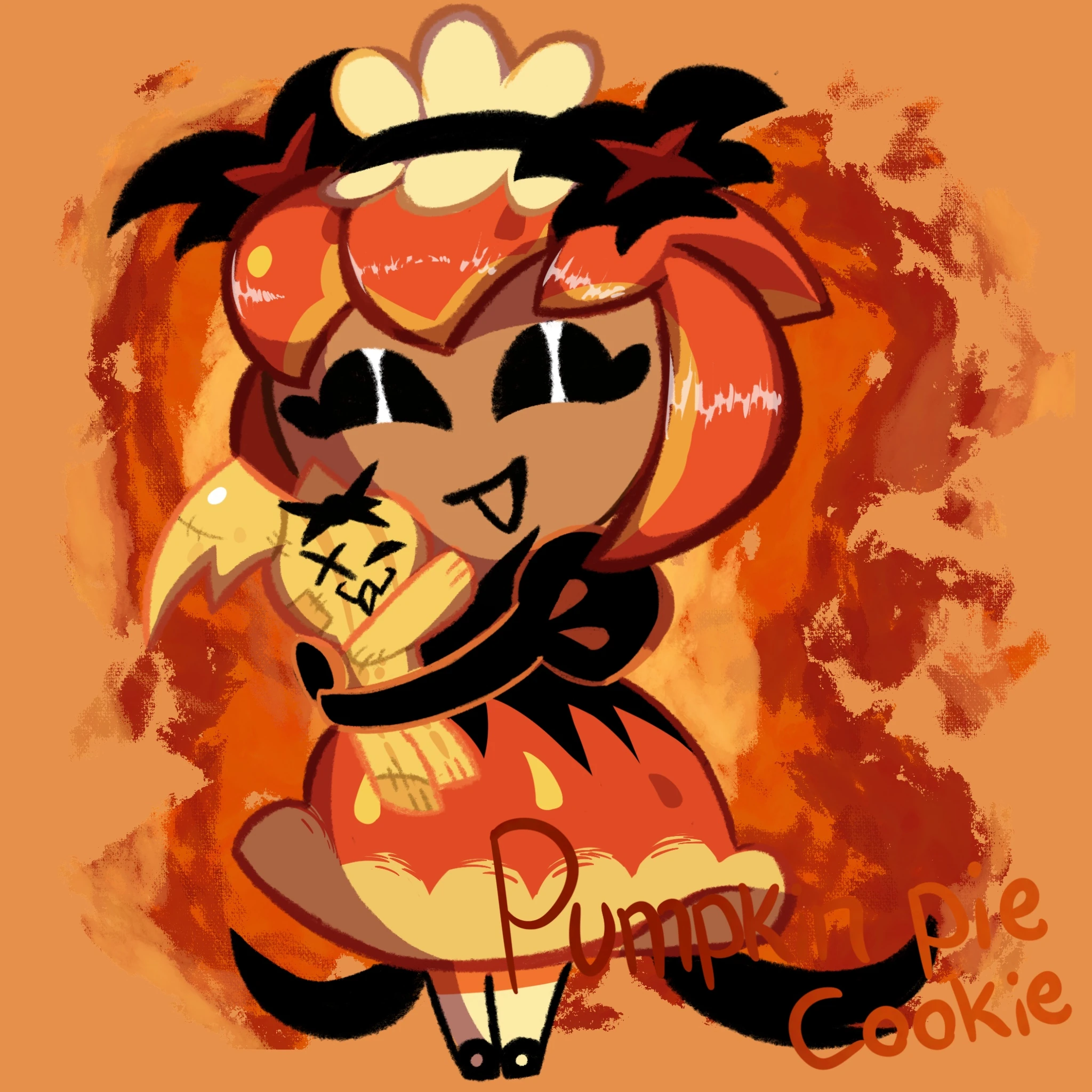 Pumpkin pie kuki for the art contest | Fandom