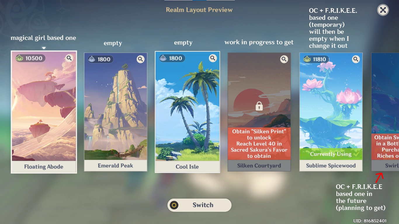 Ideas for realm themes? | Fandom
