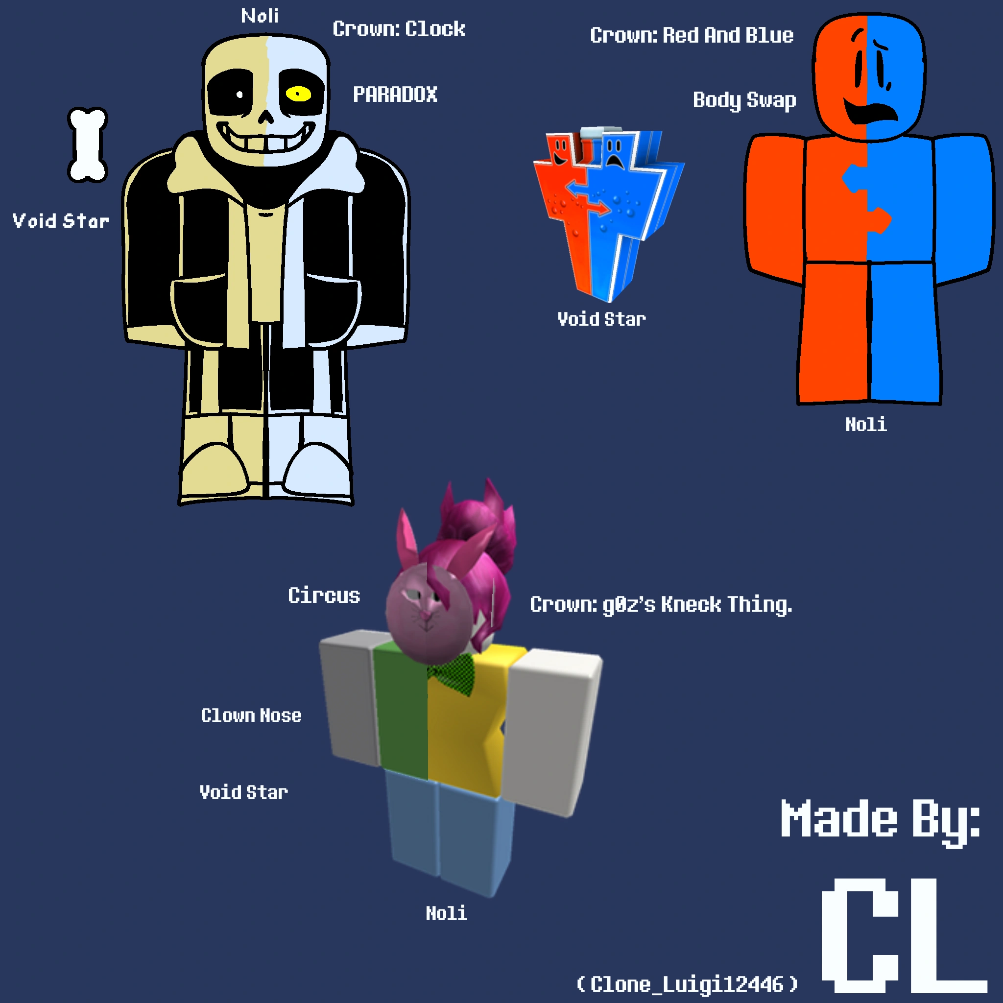 some noli skin concepts | Fandom