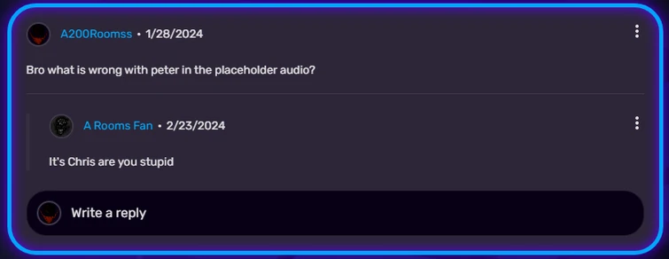 Does that count as direct swearing? | Fandom
