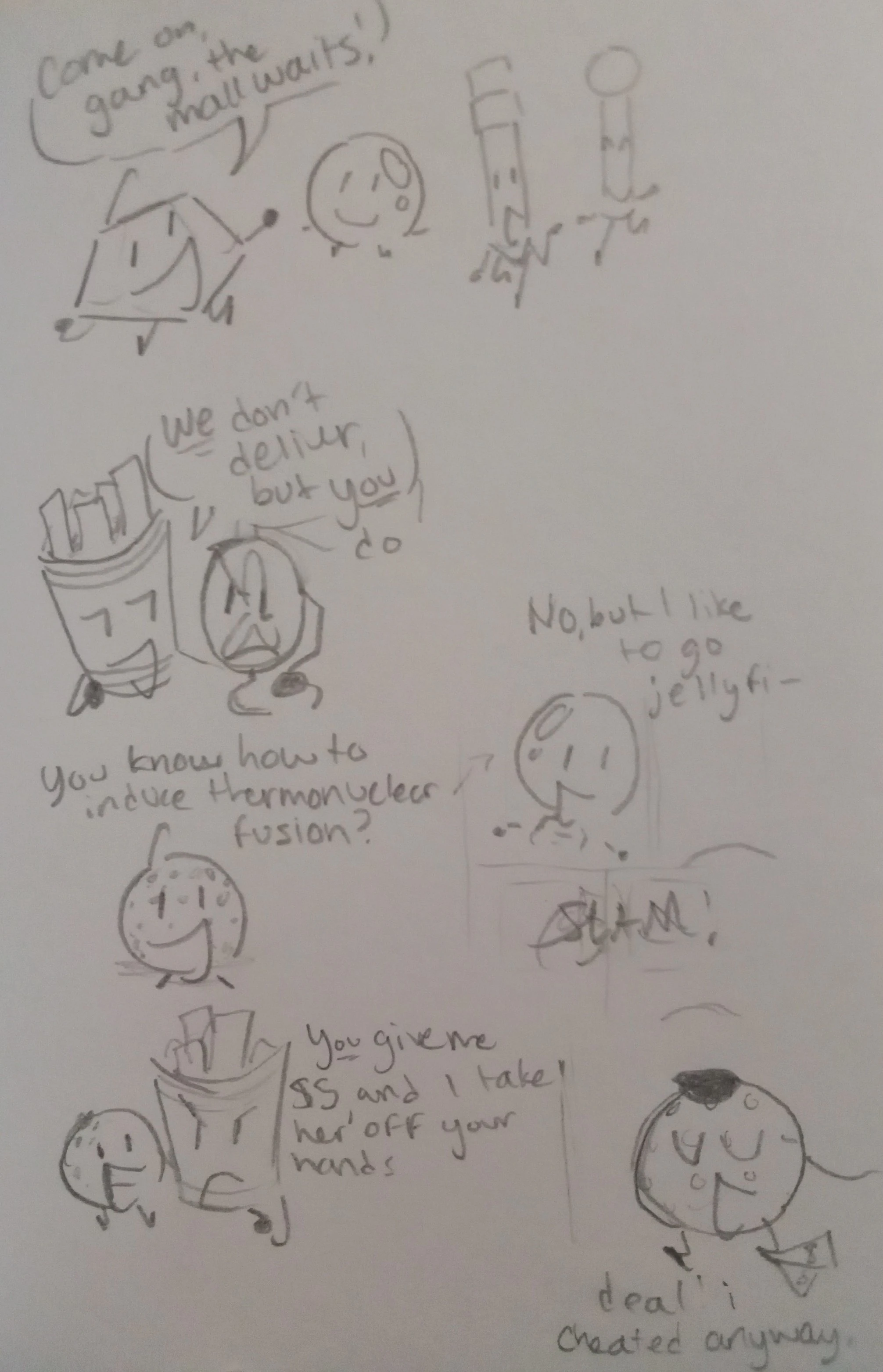 SpongeBob scenes but bfdi ii | Fandom