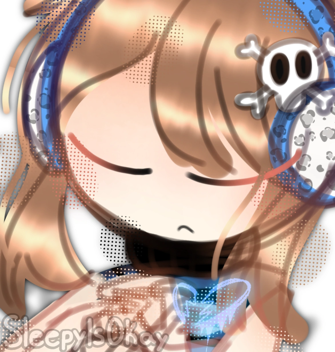 Blue sleepy!! | Fandom