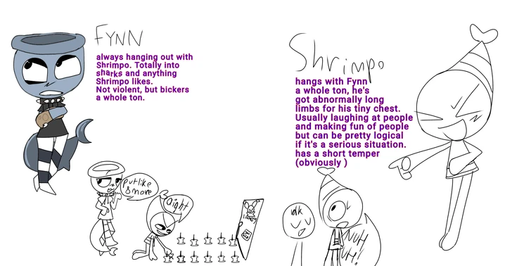 Fynn and Shrimpo | Fandom