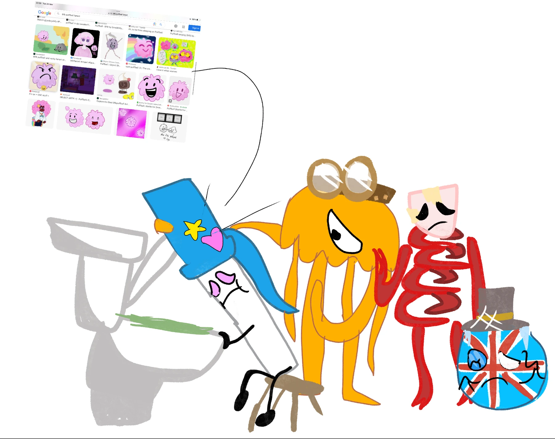 Do not search up puffball fan art or you will vomit | Fandom