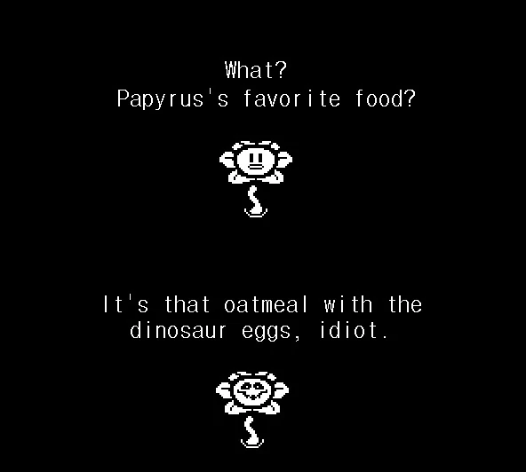 Papyrus Undertale's actual (canon) favorite food | Fandom