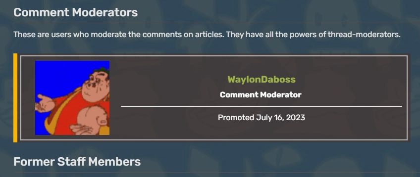 I think we need more Comment Moderators. | Fandom