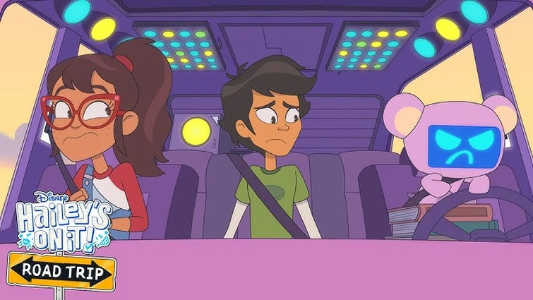 Hailey's On It: Road Trip | NEW SHORTS | Robot Road Rage ...