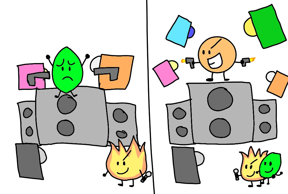 Bfb fnf mod week 7 be like: | Fandom