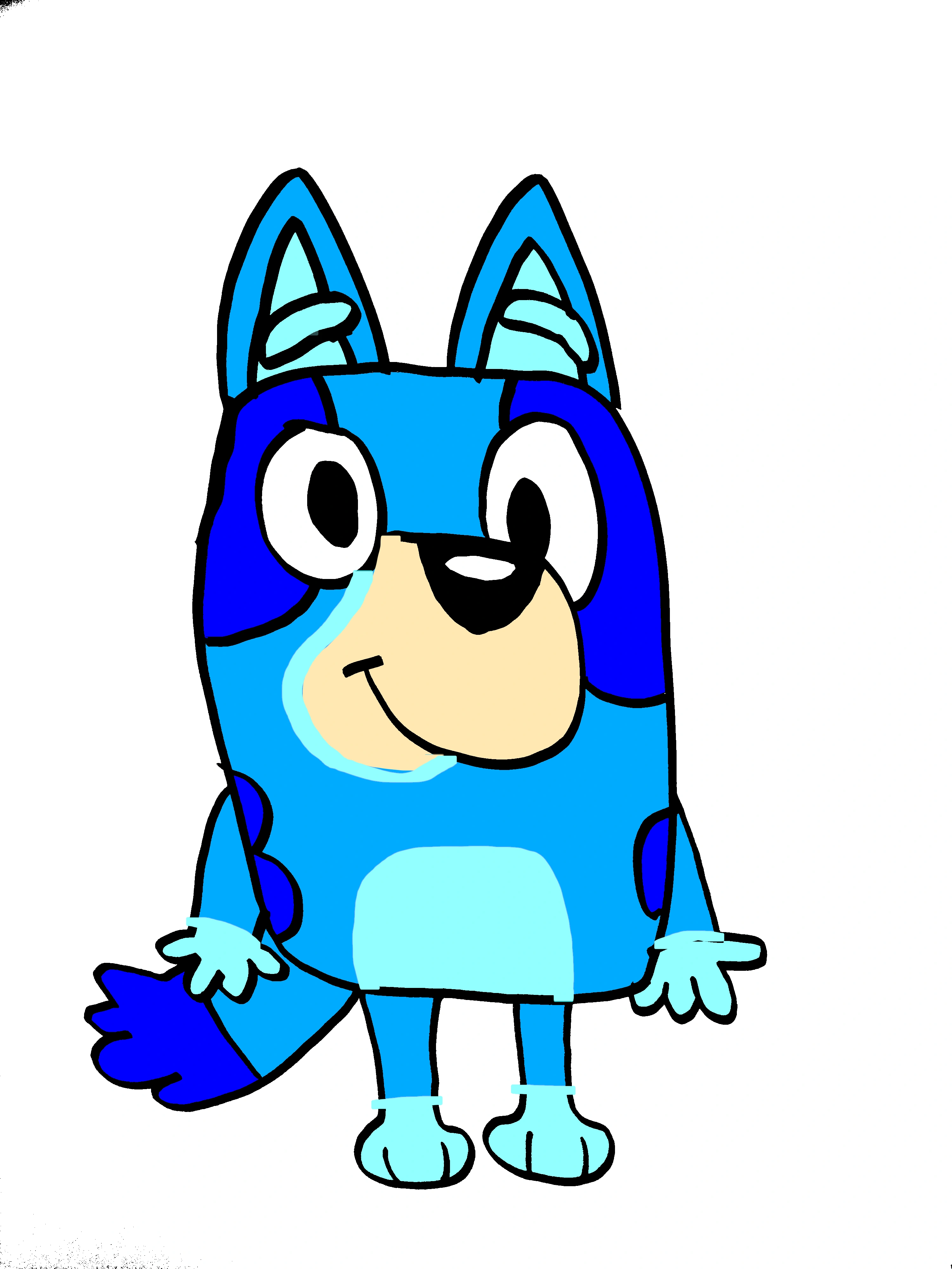 My drawing of Bluey | Fandom