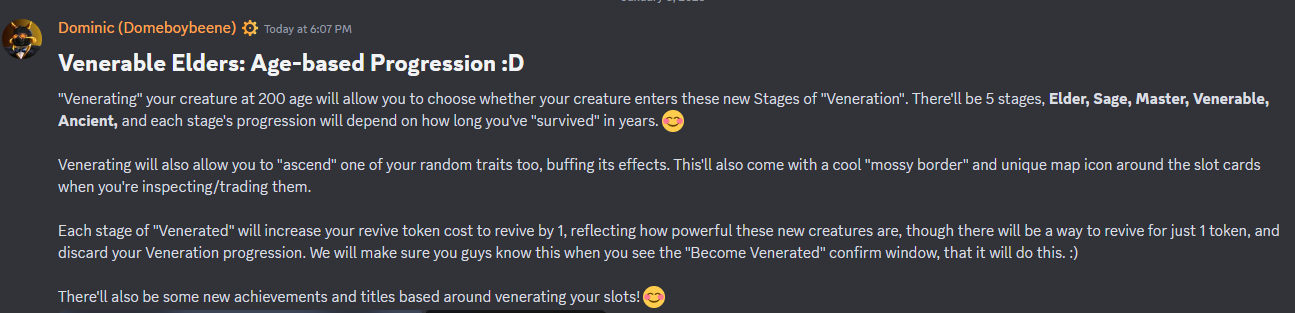 Venerable Elders: Age-based Progression | Fandom