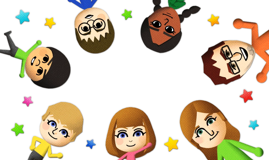 There is a Girl Mii wearing Lime Green that appears in Miiverse ...