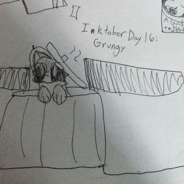 Inktober Day 16: Grungy | Fandom
