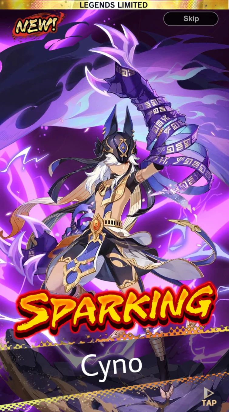 Dragon Ball Legends x Genshin Impact Twilight Arbiter Summon Banner ...