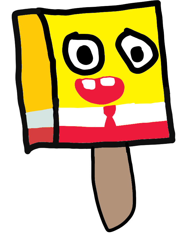 Drew The Spongebob Popsicle | Fandom