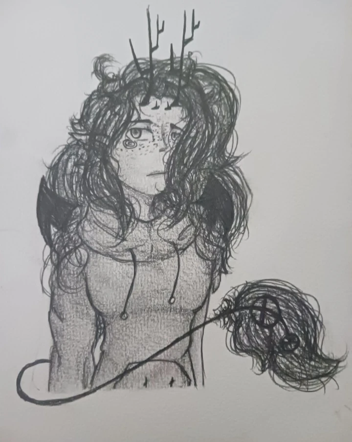 I drew My oc on paper ️ ️ | Fandom