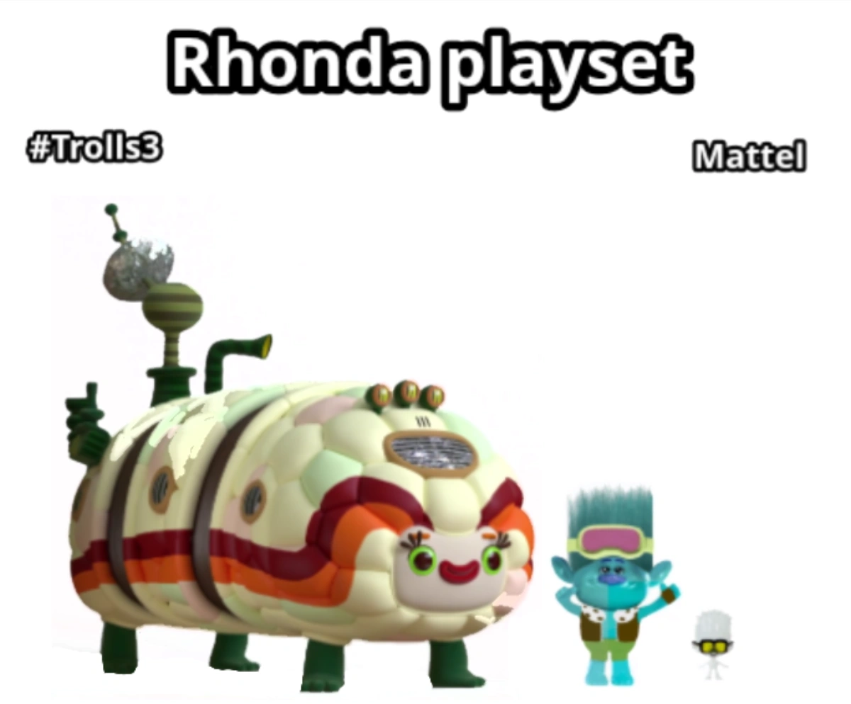 Rhonda playset from Trolls Band Together by Mattel | Fandom