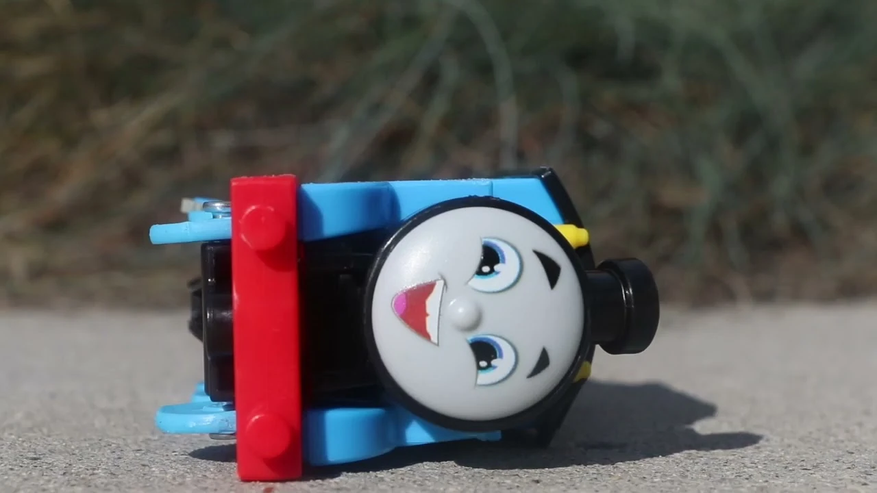 Someone bought and destroyed a Motorzied Thomas | Fandom
