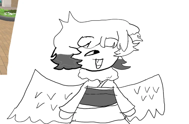 another fanart of my oc (THE MANIAC.) and BONUSSSS (another maniac ...