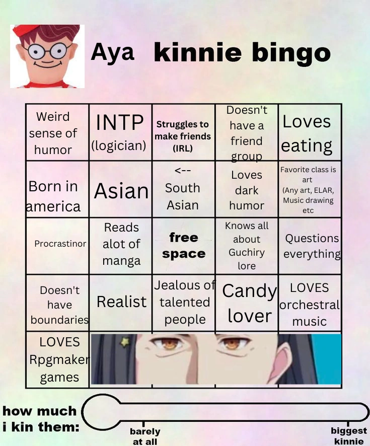 AYA KIN BINGO LETS GO | Fandom
