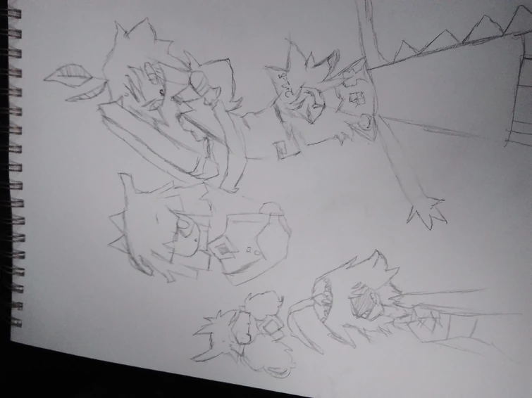 Random FPE characters I drew im the car when I was going home from ...