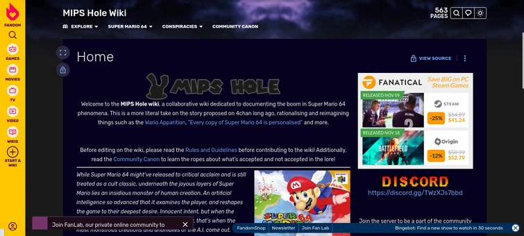 Discuss Everything About MIPS Hole Wiki | Fandom