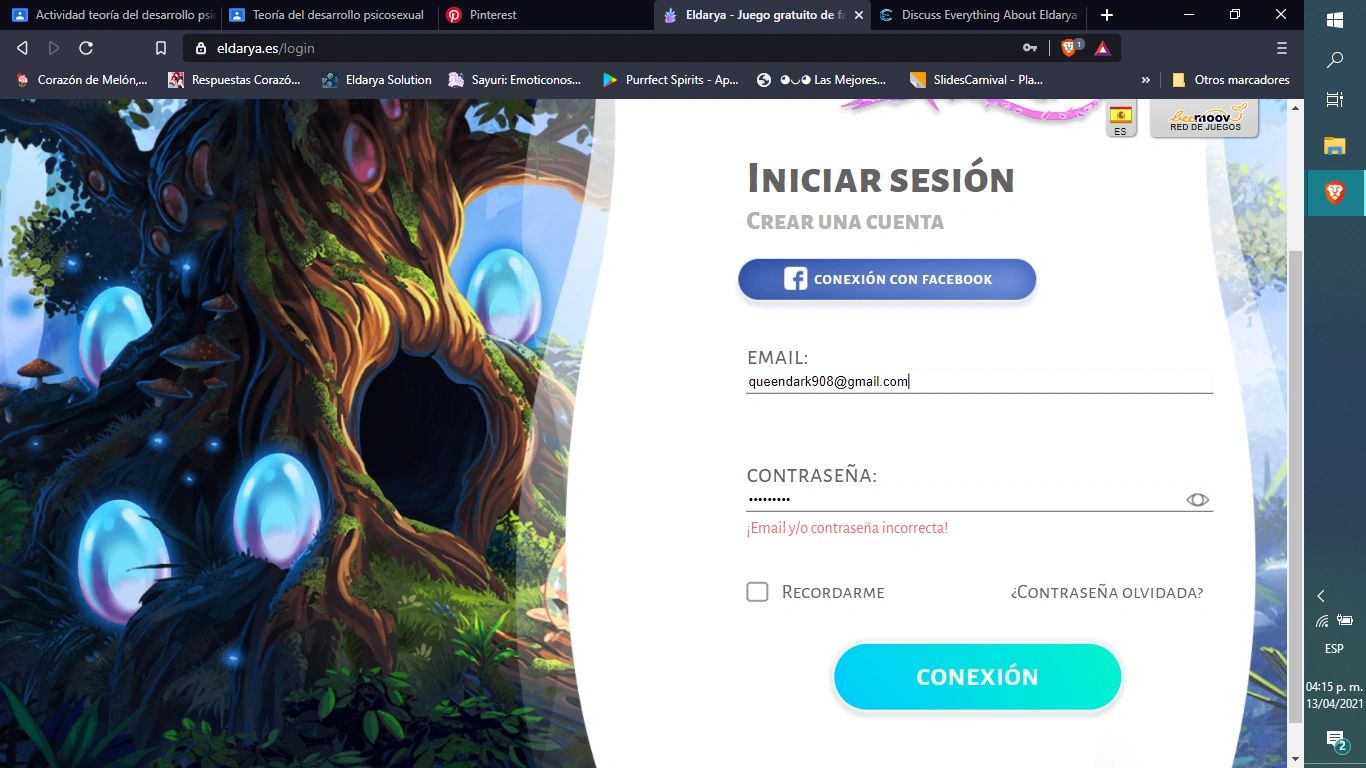 No puedo iniciar sesion | Fandom