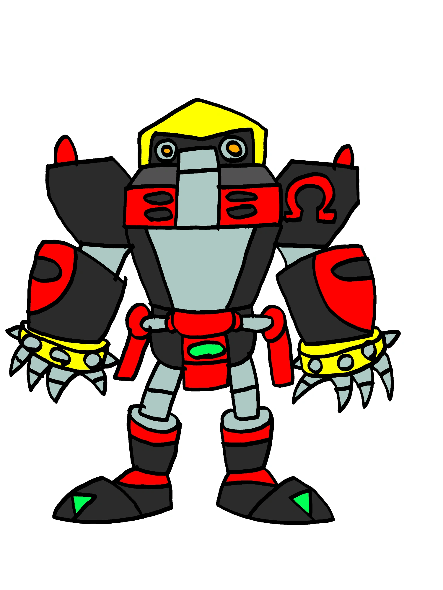 My drawing of E-123 Omega | Fandom
