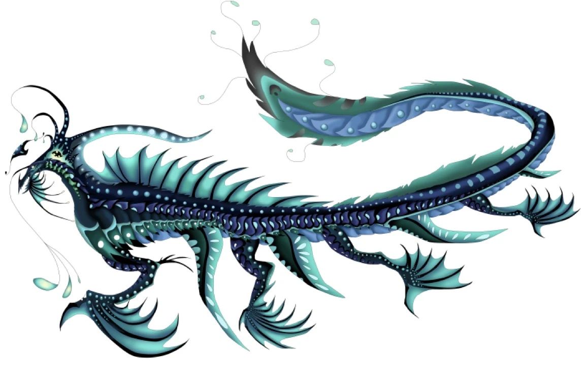 What could I have improved on in this drawing ? (Fan fully-aquatic deep ...