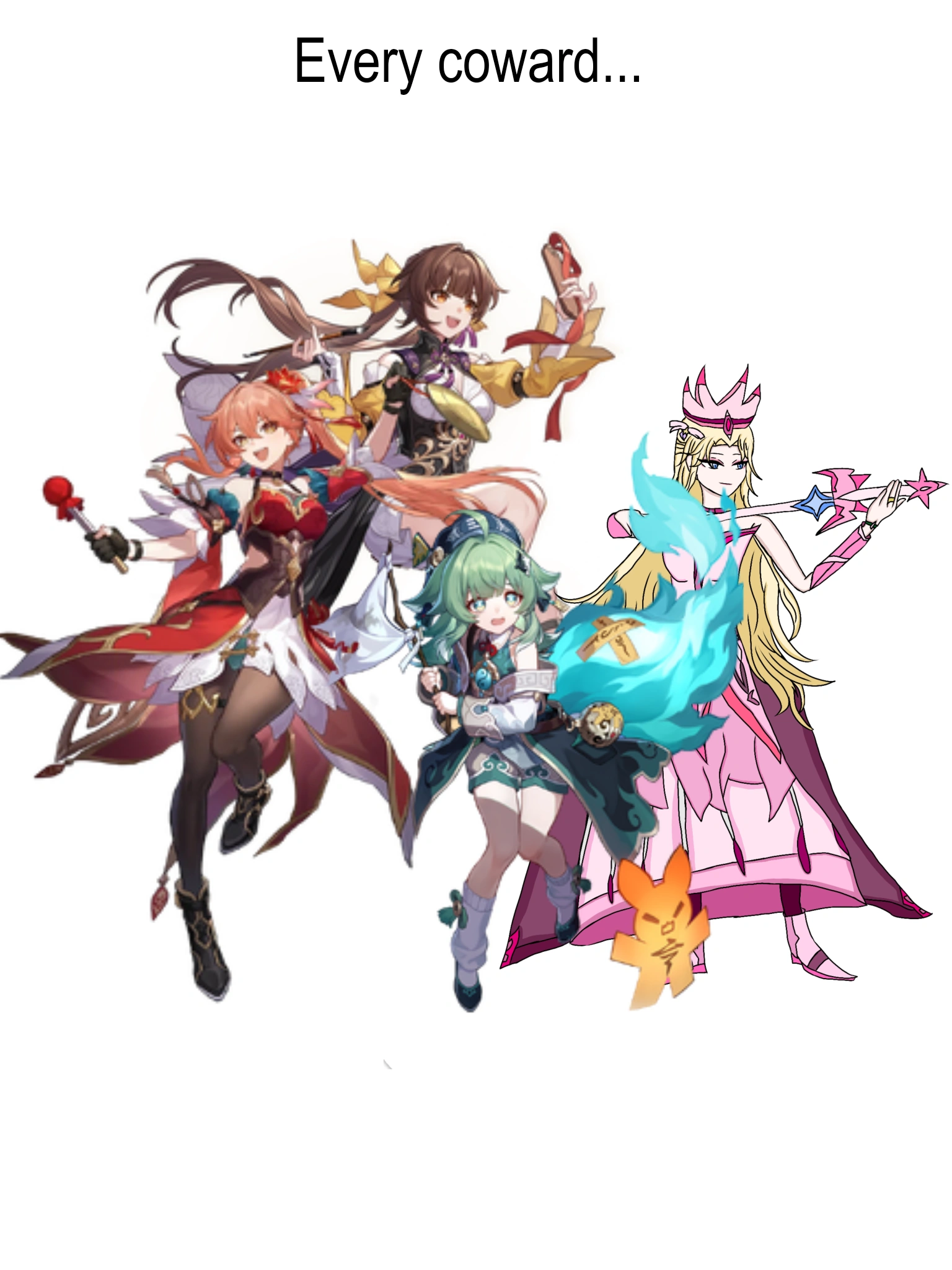 Nihility Queens (ft. Ruan Mei) vs The Coward Gang | Fandom