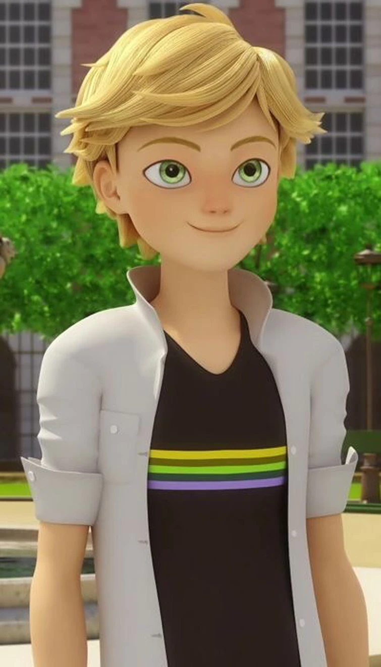 Adrien smiling to brighten up your day | Fandom