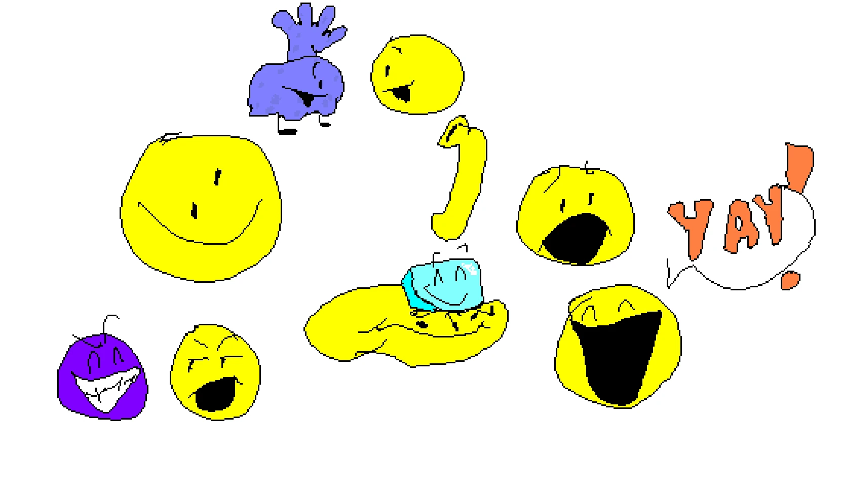 Yellow Face Doodles. | Fandom