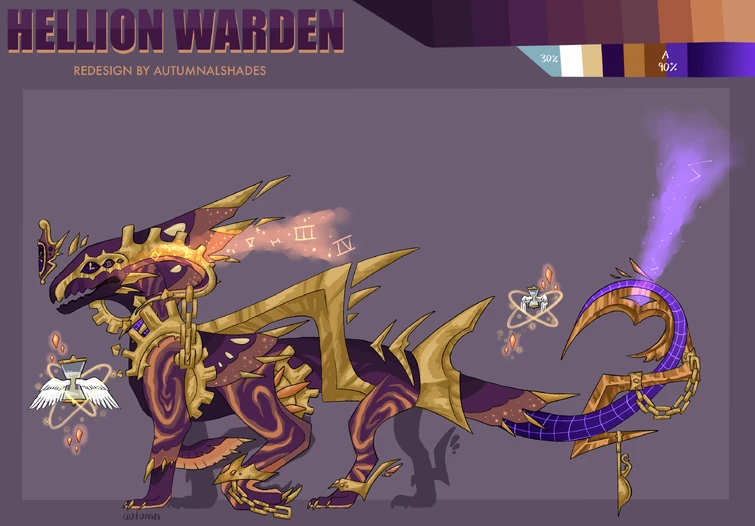 It’s finally finished.. Hellion Warden redesign! (Except it’s a true ...