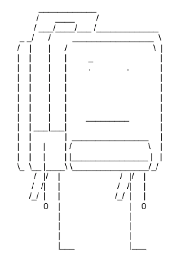 ascii art sort of. | Fandom