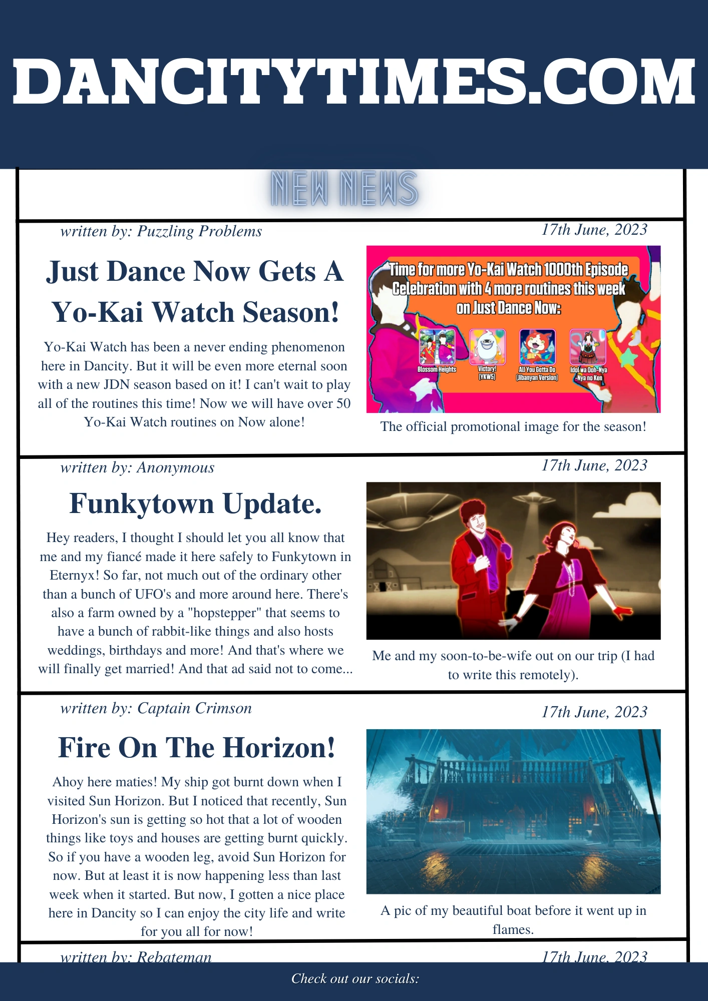 Dancity Times - June 17, 2023 | Fandom