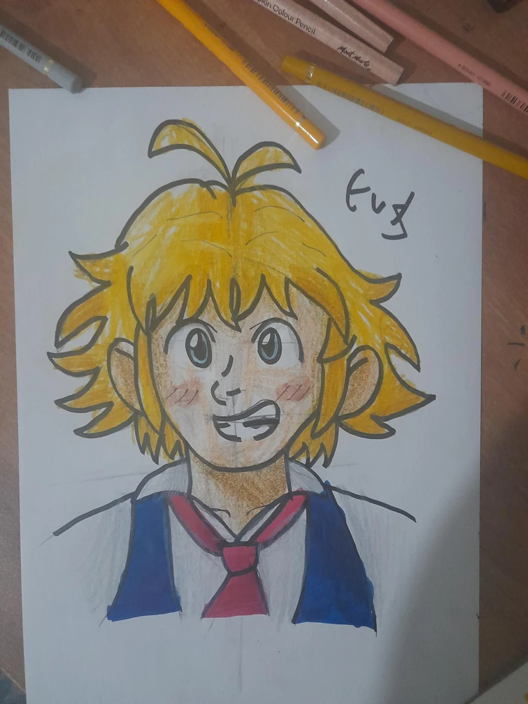 My drawing of Meliodas | Fandom