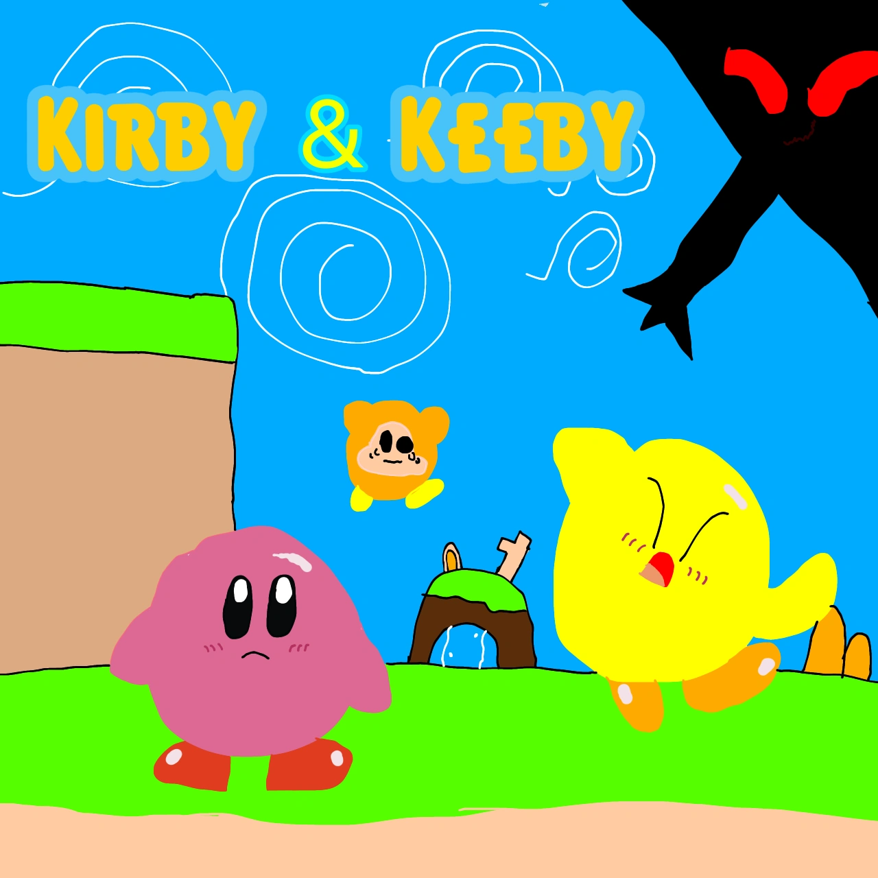 Full Artwork Of Kirby & Keeby | Fandom