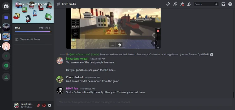 The BTWF discord disbanded | Fandom