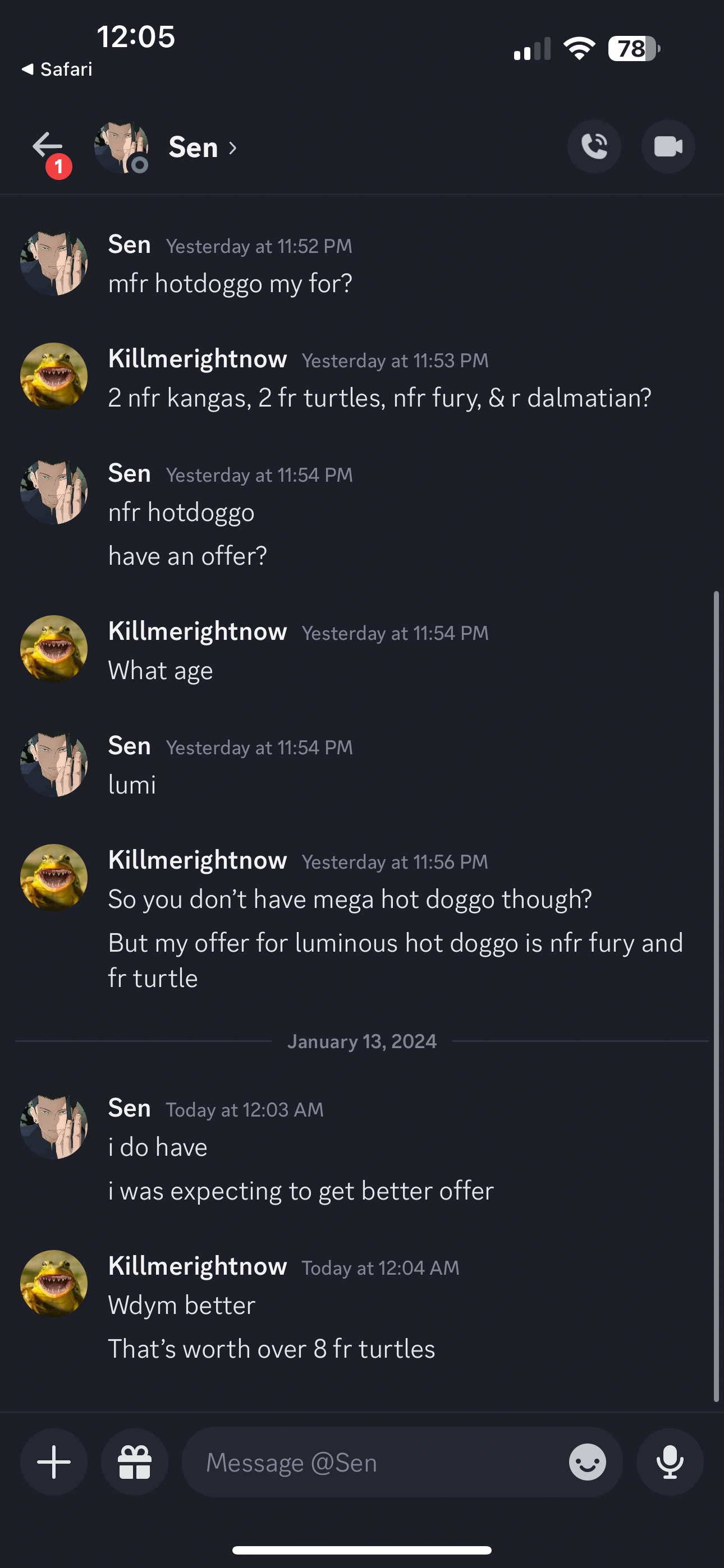 Guys what is mega hot doggo worth because how is my offer under | Fandom