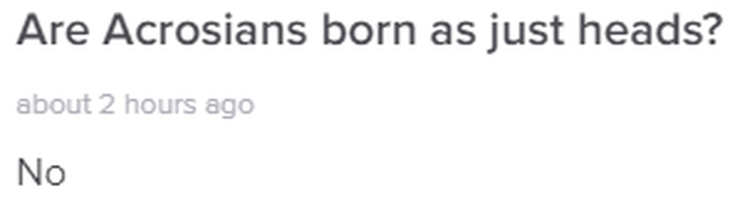 Acrosian Biology headcanon... | Fandom