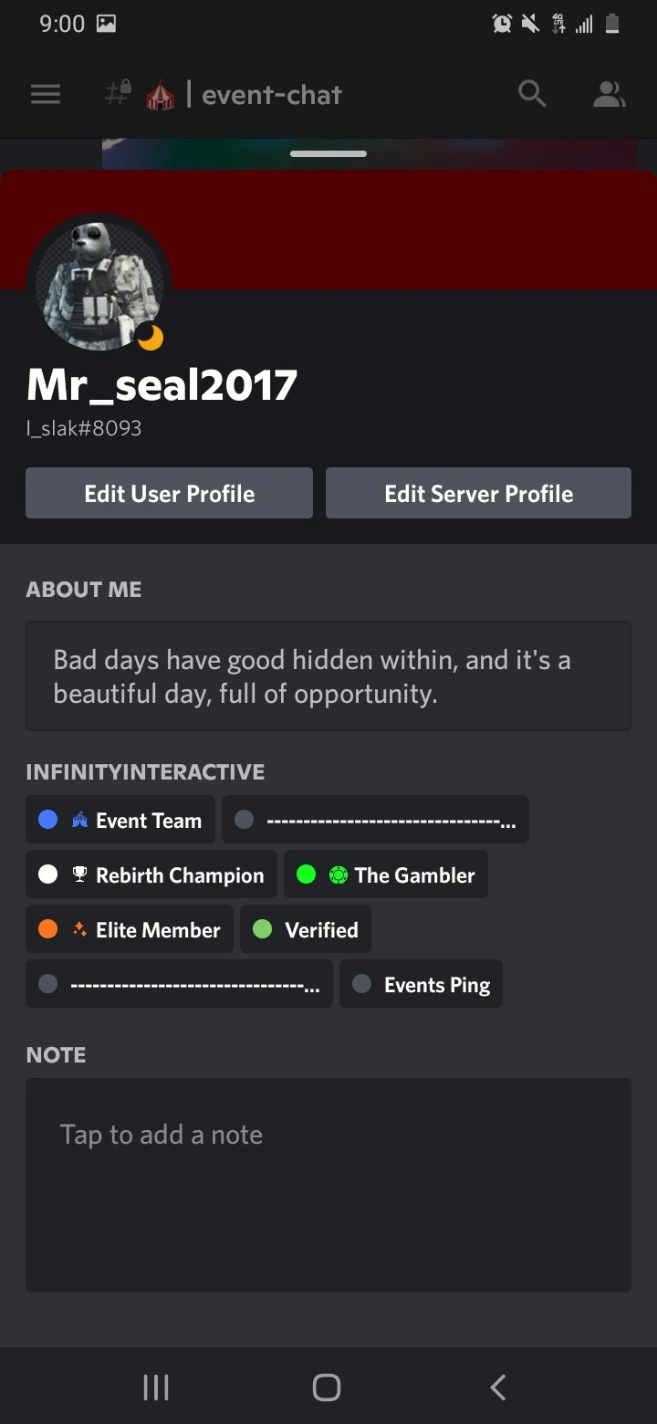 Well, I'm an event team member in the games Discord server now. | Fandom