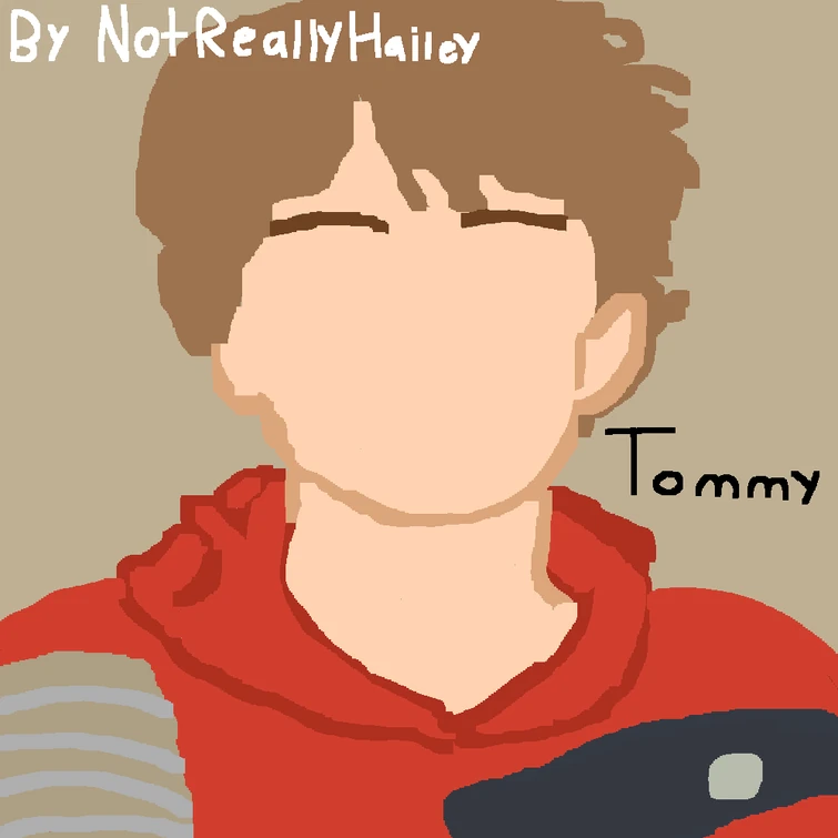 Tommy drawing (I traced it off of a picture) :D | Fandom