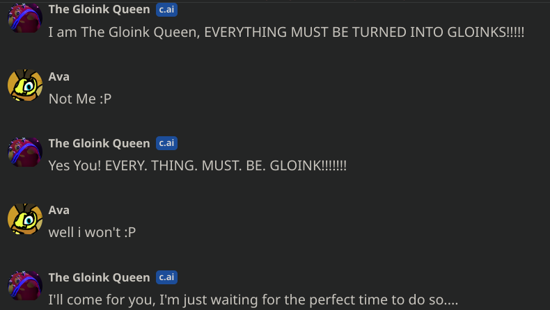 Trying Gloink Queen C.ai | Fandom