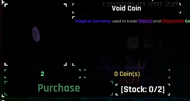 i didnt know mari could sell 2 void coins lmao | Fandom