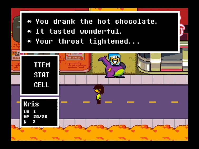 They've added Jevil, so there is a Deltarune menu. What new characters ...