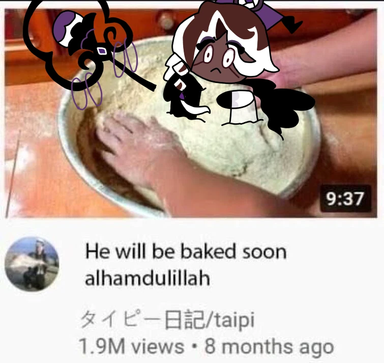 he will be baked soon | Fandom