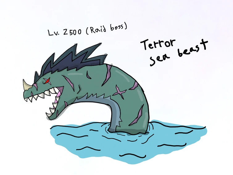 Terror sea beast (Raid boss) | Fandom